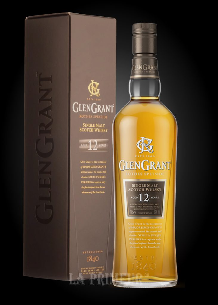 Glen Grant 12 YO Single Malt Scotch Whisky - La Primeur