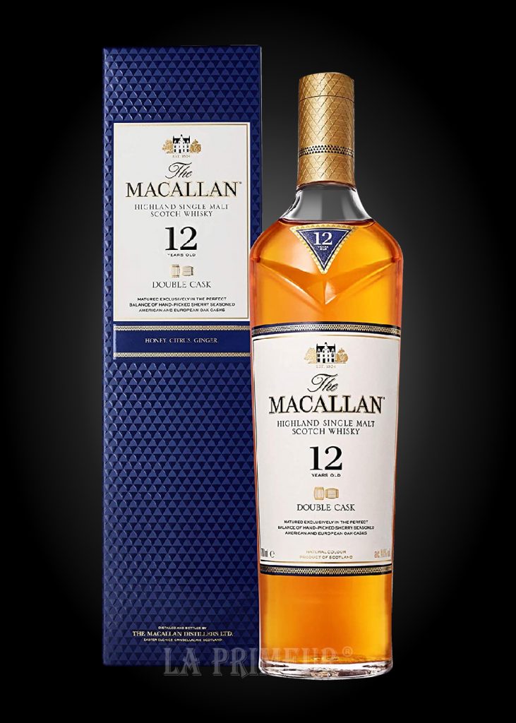The Macallan 12 YO Double Cask Single Malt Scotch Whisky - La Primeur