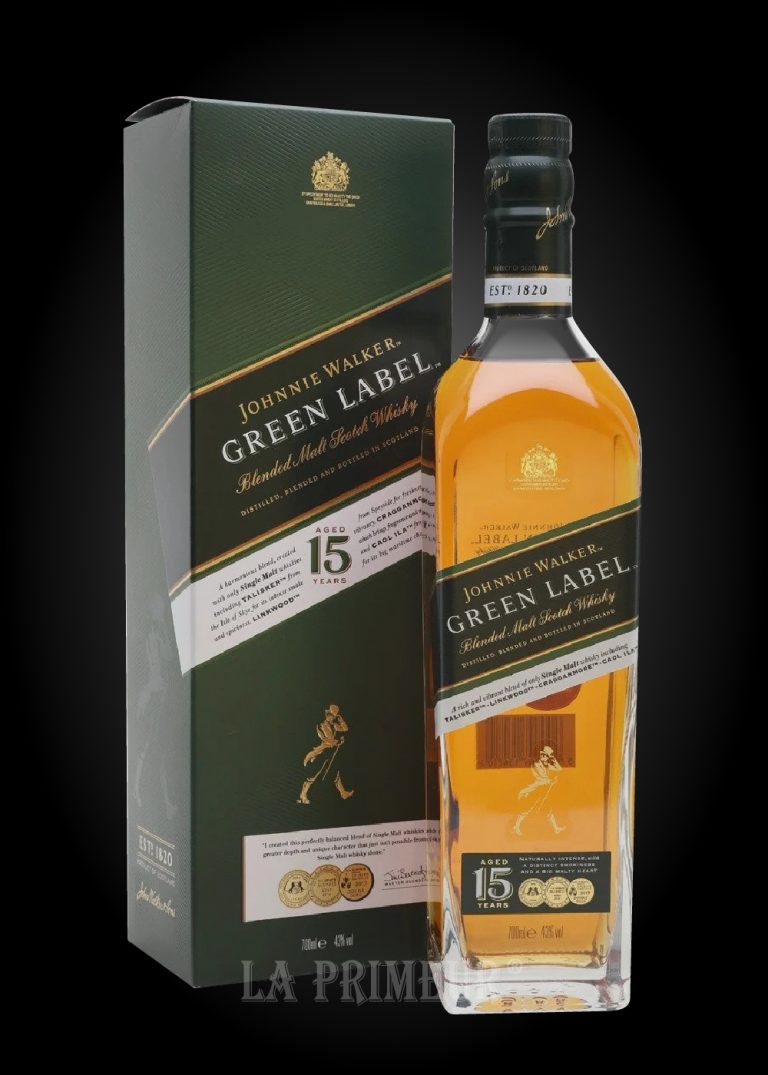 Johnnie Walker Green Label 15 YO Blended Scotch Whisky - La Primeur
