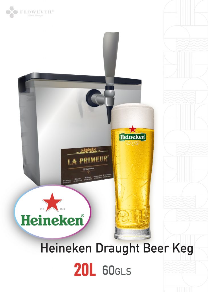 Heineken Draught Beer Keg (PRE-Order in JB only) - La Primeur
