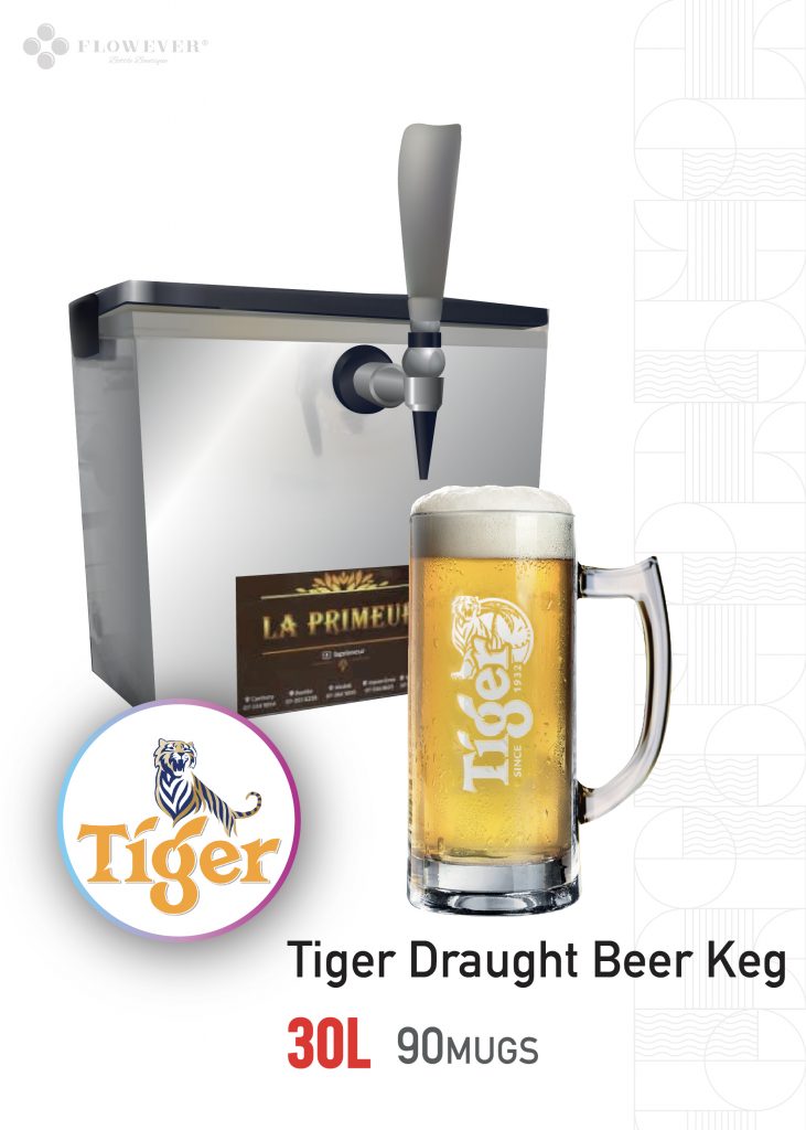 Tiger Draught Beer Keg (PRE-Order in JB only) - La Primeur